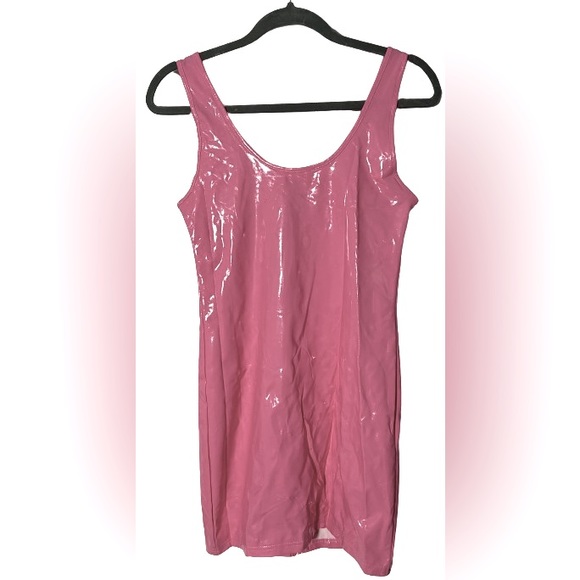 Dresses | Pink Spandex Barbie Mini Dress | Poshmark